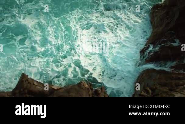 Seawater waves splashing on Stock Videos & Footage - HD and 4K Video ...