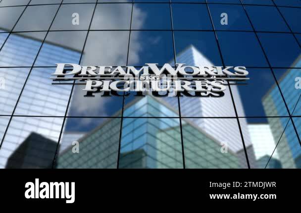 January 2018, Editorial use only, 3D animation, DreamWorks SKG logo on ...