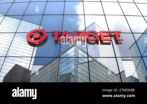 March 2018, Editorial use only, 3D animation, Target Corporation logo ...