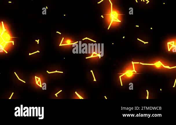 Electrical arcs neon lightning retro future vr voltage glow vector tron ...