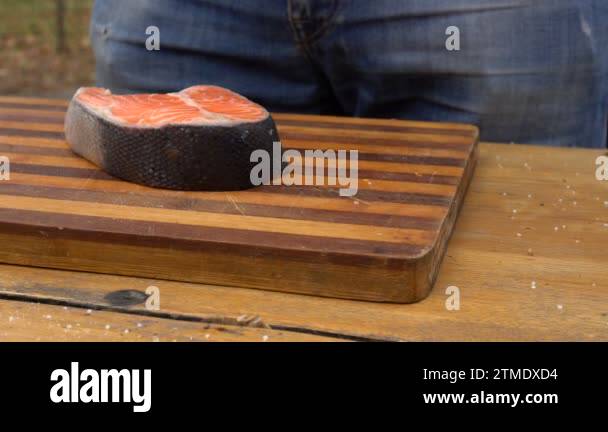 Raw salmon fish Stock Videos & Footage - HD and 4K Video Clips - Alamy