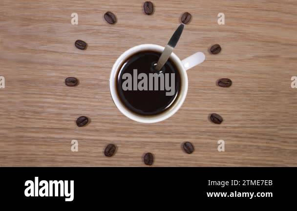Coffee cup time clock Stock Videos & Footage - HD and 4K Video Clips ...