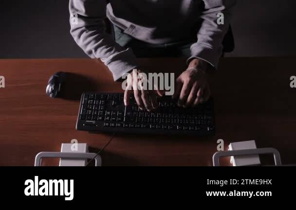 Hackers Hands Typing Codes On The Keyboard Hacks Program Code Software Code Stock Video 5147