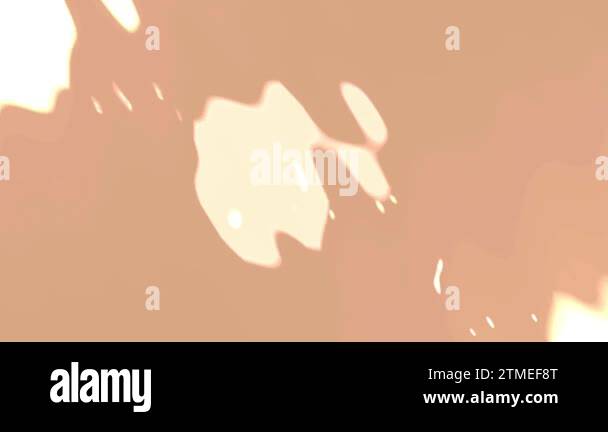 Orange color warp wave flow background. 2D computer rendering pattern ...