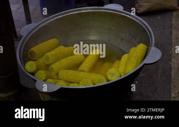 Street food cooking corn in Stock Videos & Footage - HD and 4K Video ...
