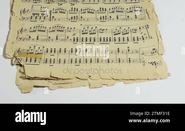 Musical score notation Stock Videos & Footage - HD and 4K Video Clips ...
