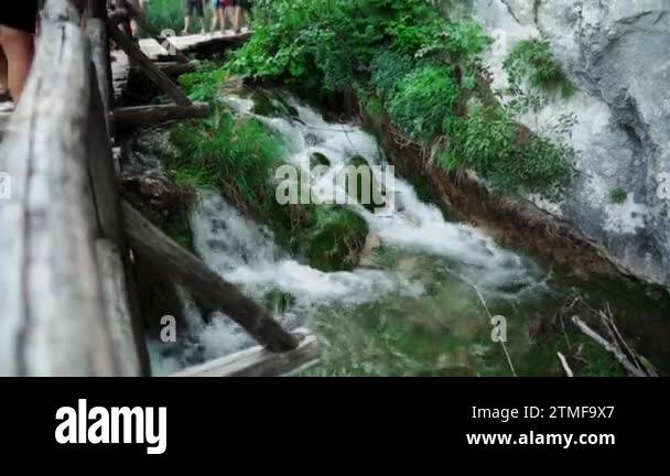 Plitvice Lakes National Park in Croatia. Reserve Plitvice Lakes ...