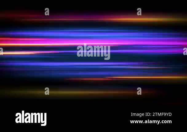 Bright Color Lines Very Fast Motion Design Background Blue Orange ...