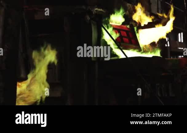 Copper production, Metal extraction, Furnace temperature. Smelting of ...