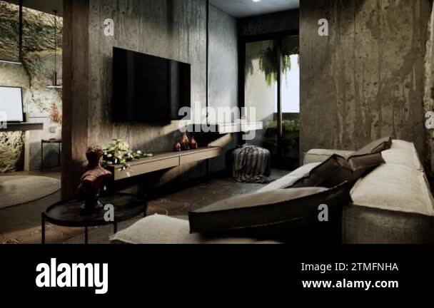 3d rendering industrial loft Stock Videos & Footage - HD and 4K Video ...