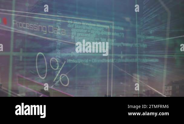 Animation of changing numbers with texts and changing numbers over ...