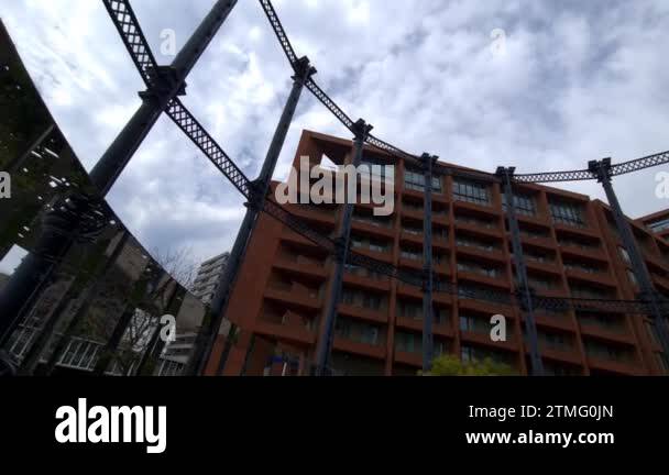 Gasholders kings cross redevelopment Stock Videos & Footage - HD and 4K ...