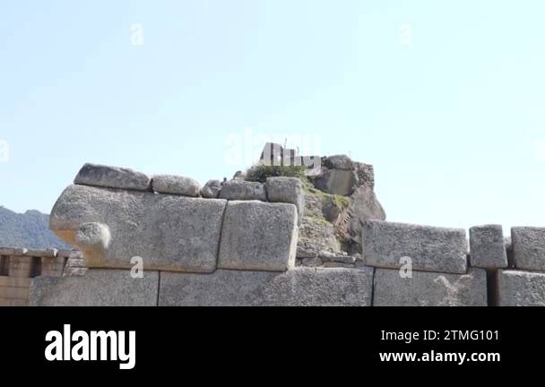 The crown of Inca land, Machu Picchu, Peru Stock Video Footage - Alamy