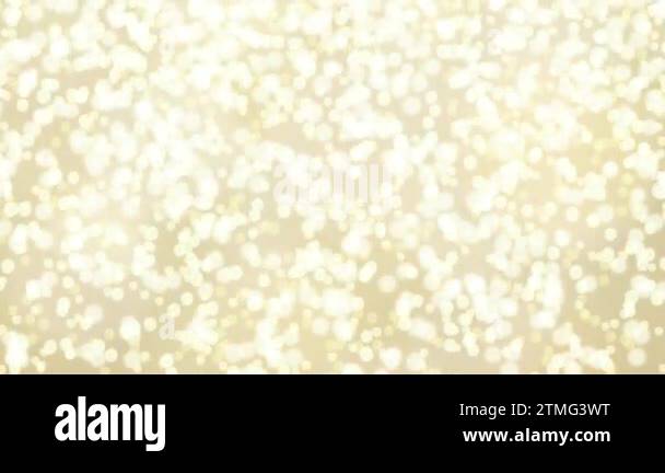 Abstract motion blur background with falling bokeh lights, sparkling particles. Festive HD ...