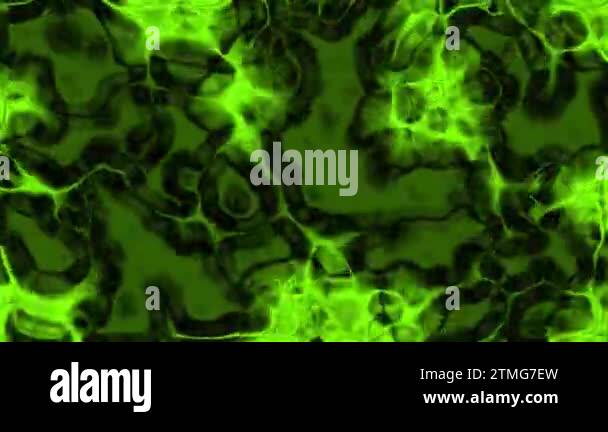 Green fast motion plasma animation background. 2D digital effect ...