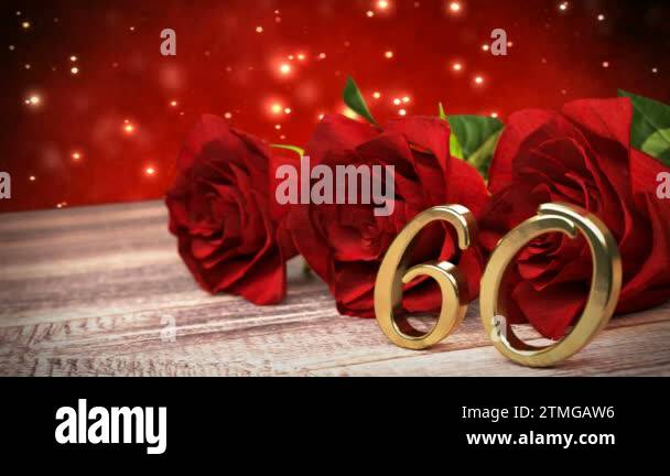 60th birthday illustration Stock Videos & Footage - HD and 4K Video ...