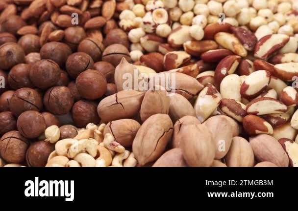 Nuts hazelnuts mix nut Stock Videos & Footage - HD and 4K Video Clips ...