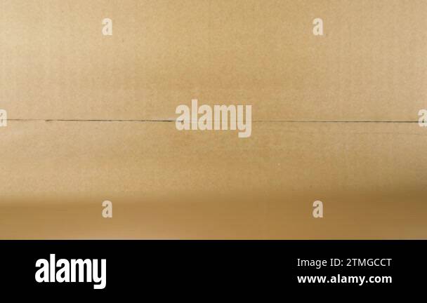 Sealing carton box. Closing cardboard box with chromakey inside Stock ...