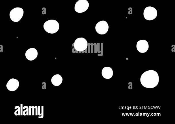 Abstract black screen hand-drawing brush filling screen circles overlay ...