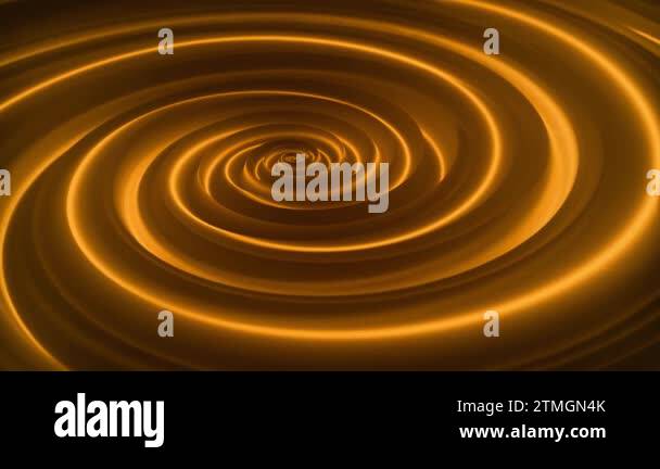 Metallic silk water spiral. Concentric optical Illusion. Abstract point digital wave of ...