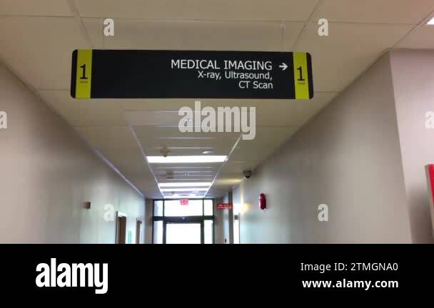 Hospital corridor and sign Stock Videos & Footage - HD and 4K Video ...