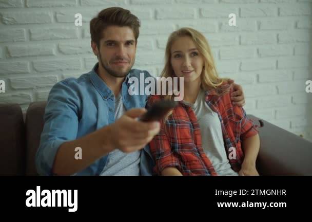Two people watching tv Stock Videos & Footage - HD and 4K Video Clips ...