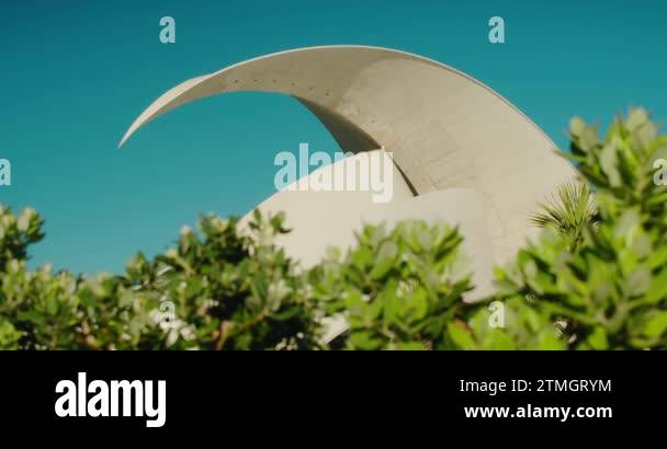 SANTA CRUZ de TENERIFE, CANARY ISLANDS, SPAIN, 2023 March: Auditorio de ...