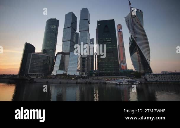 Skyscrapers modern moscow city Stock Videos & Footage - HD and 4K Video ...