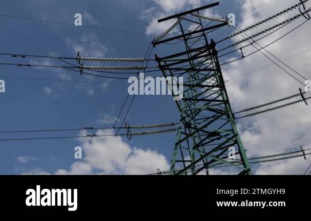 Power line pylons stretching Stock Videos & Footage - HD and 4K Video ...