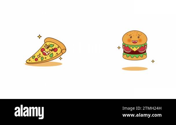 Burger cartoon Stock Videos & Footage - HD and 4K Video Clips - Alamy