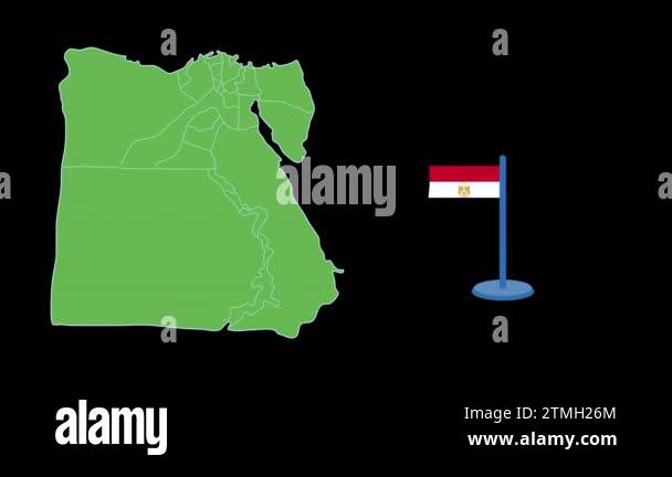 Egypt flag map Stock Videos & Footage - HD and 4K Video Clips - Alamy