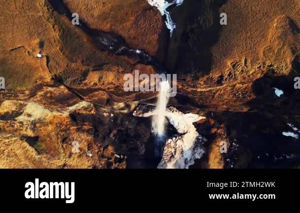 Foss sidu waterfall view Stock Videos & Footage - HD and 4K Video Clips ...