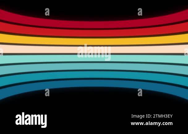 Vintage Striped Backgrounds, Loop Samples, Retro Colors from the 1970s ...