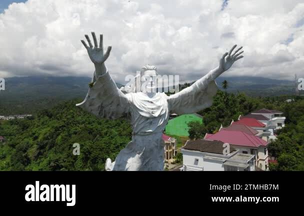 Manado, Indonesia - Yesus Kristus Kase Berkat Jesus Blesses Christ ...