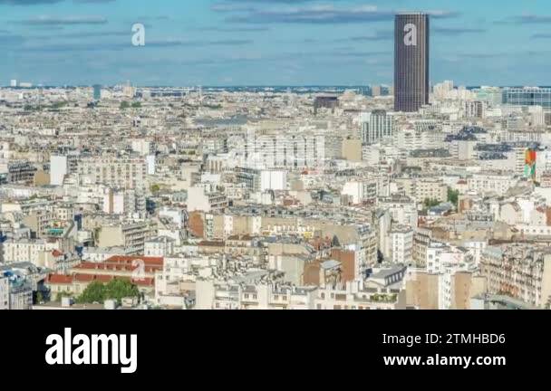 Overview aerial rooftops paris Stock Videos & Footage - HD and 4K Video ...