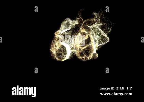 Golden number 60 from particles, numbering, sixty, golden numbers ...