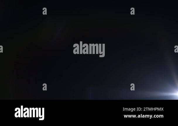 Loop glow optical lens flares rays light animation . 4K beautiful white ...