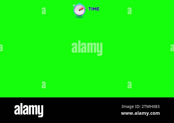 Alarm Clock / Clock / Watchtime / Timer Animated with markers of time ...