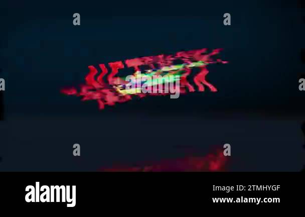 New York, USA - 9 April 2023: Netflix Logo Glitch Effect Reveal ...