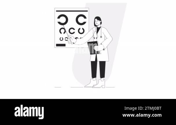 Examination of vision of character Stock Videos & Footage - HD and 4K ...