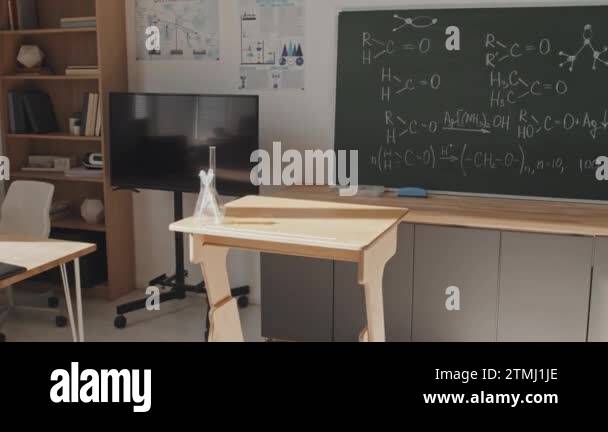 Classroom desk blackboard chemistry Stock Videos & Footage - HD and 4K ...