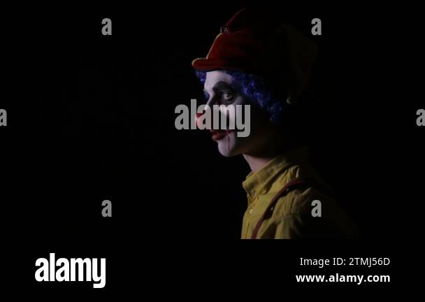 Circus clown looking camera Stock Videos & Footage - HD and 4K Video ...