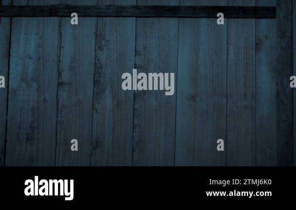 Greenscreen Wood Door Opens And Shuts In The Dark Stock Video Footage ...