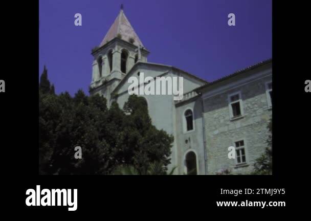 Zadar, Croatia june 1970: Step back in time and experience the serene ...