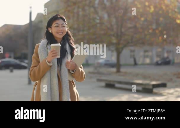 Girl student walking into distance Stock Videos & Footage - HD and 4K ...