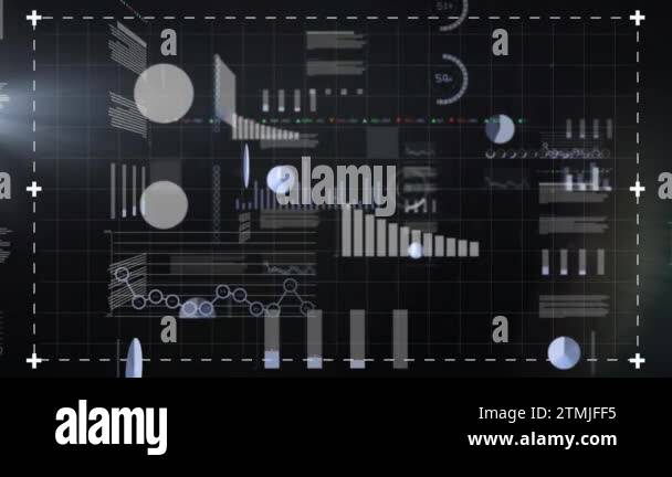 Animation Of Screens With Statistical Data Processing Over Grid Network