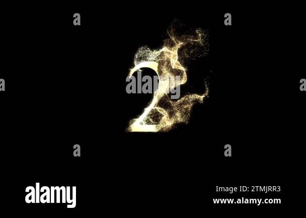 Golden number 2 from particles, numbering, two, golden numbers, alpha ...