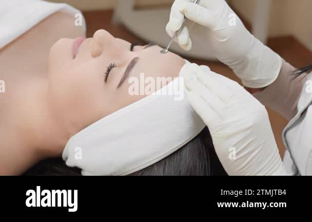Professional deep facial cleansing as a clinically proven method that ...