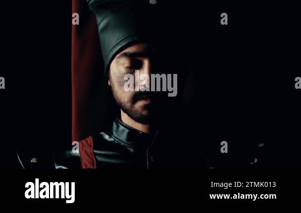 Ottoman Empire Warrior Janissary ( Ottoman Knight Stock Video Footage ...