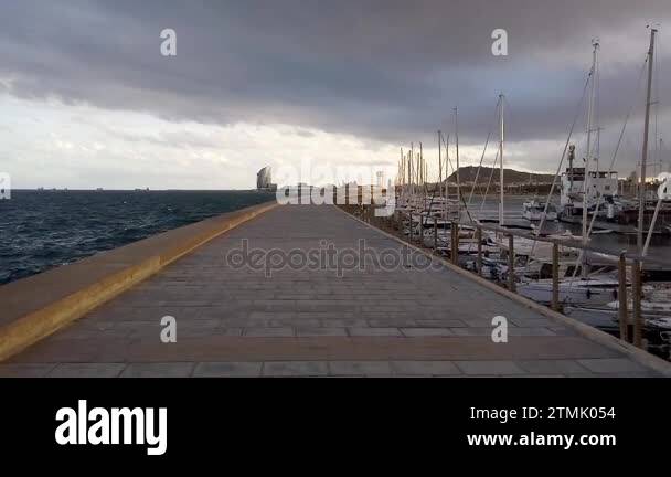 Promenade at port Stock Videos & Footage - HD and 4K Video Clips - Alamy